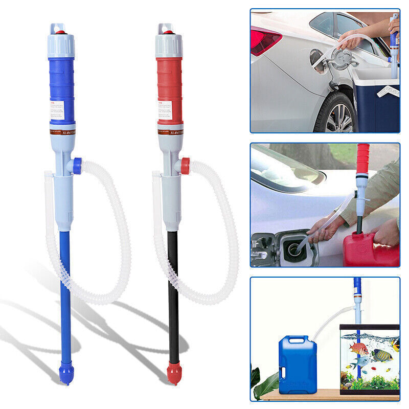 Battery Powered Electric Fuel & Water Transfer Pump Portable Gas Oil ...