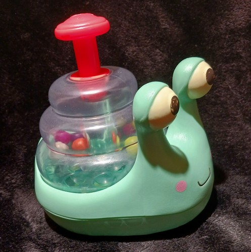 Light Up Snail Ball Popper Escar Glooow Baby Developmental Toy - 10 ...
