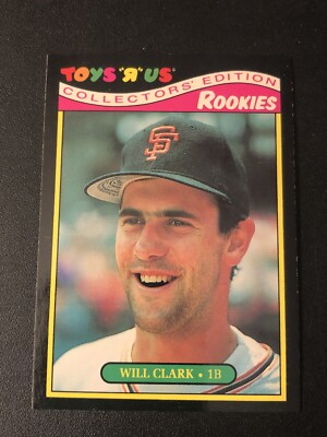 1987 Topps Toys R Us Rookies Box Set Will Clark #7 Rookie | eBay