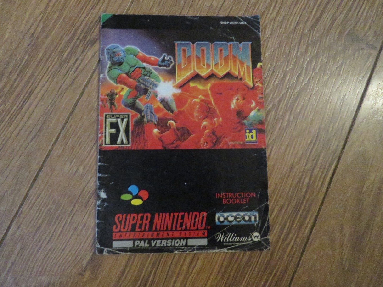 Doom - SNES Manual | eBay
