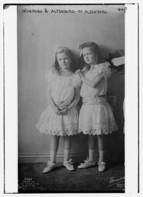 Ingeborg Alix Princess Stephan Alexander Schaumburg Lippe Her Sist Old ...