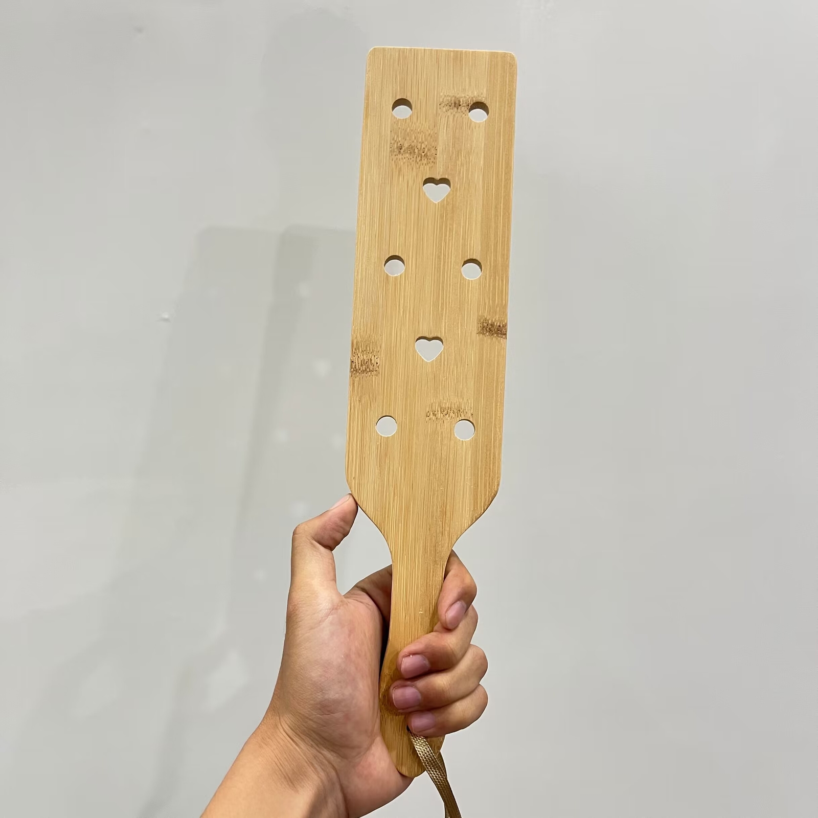 Bondage Punishment Flogger Bamboo Wooden Spanking Restraint Paddle for ...