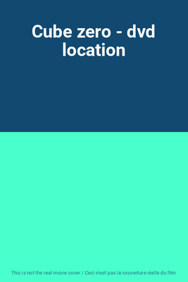 Cube zero - dvd location | eBay