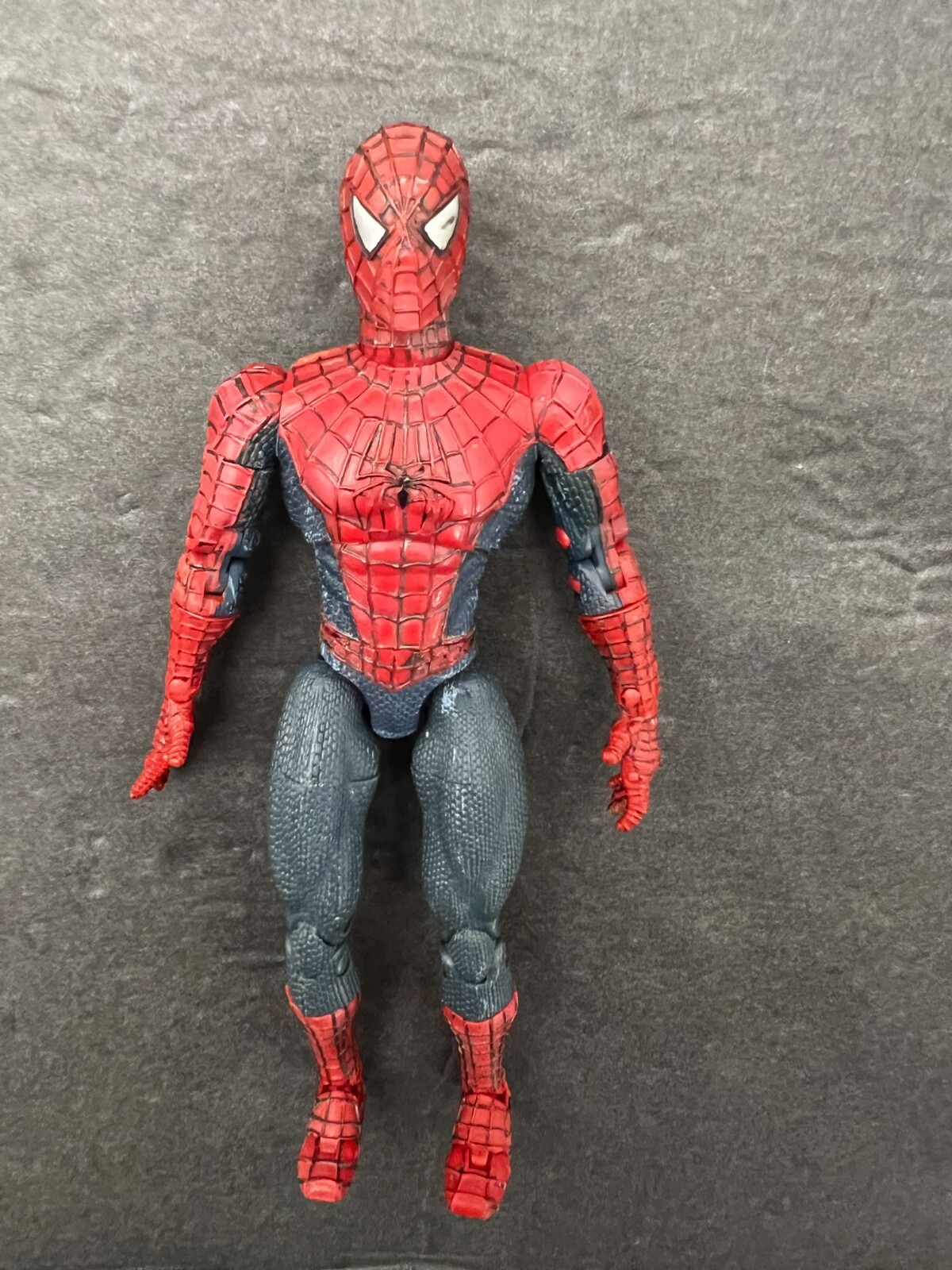 2002 SPIDER-MAN Movie Tobey Maguire Marvel Toy Biz 6" posable action ...