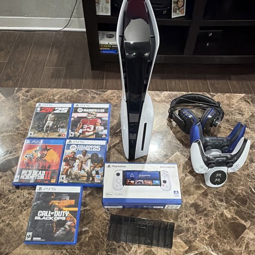 Sony PlayStation 5 PS5 CFI-2015 1TB 4K Wi-Fi Console White/Black | eBay