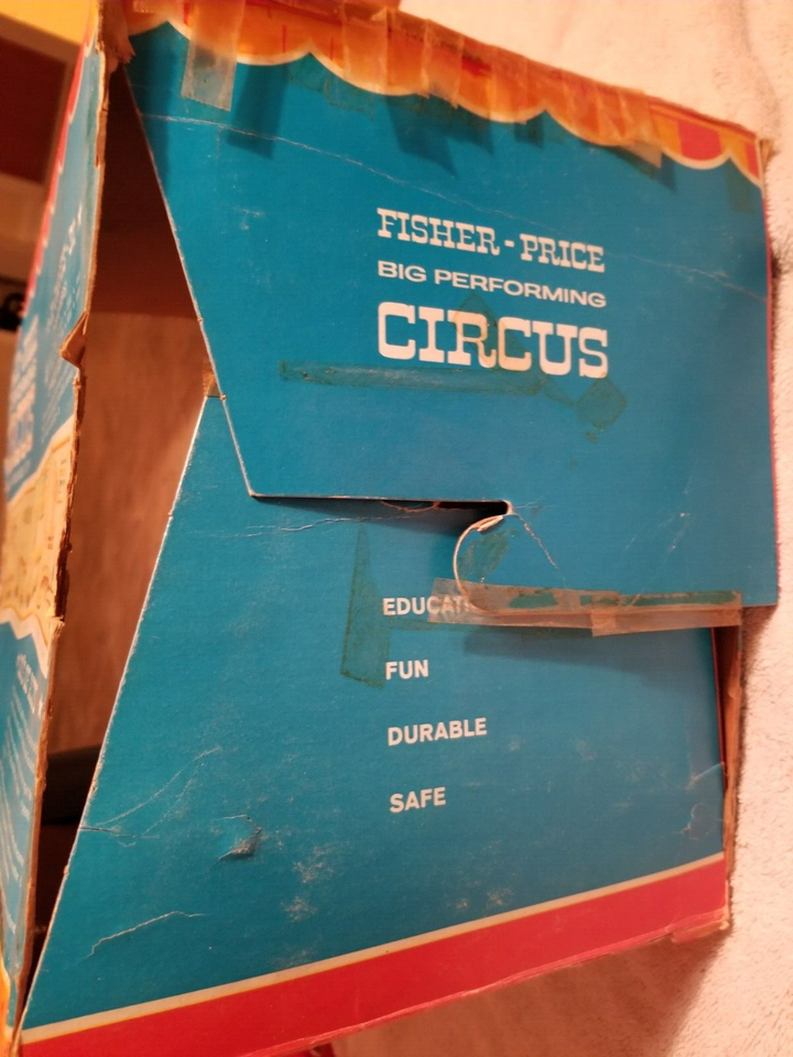 Fisher Price Big Performing Circus in Box 900 from 1962 | eBay