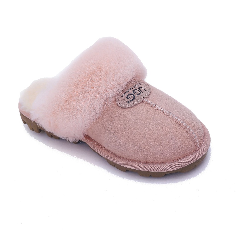 UGG Classic Slippers Women Australian Premium Sheepskin Wool Non-slip ...