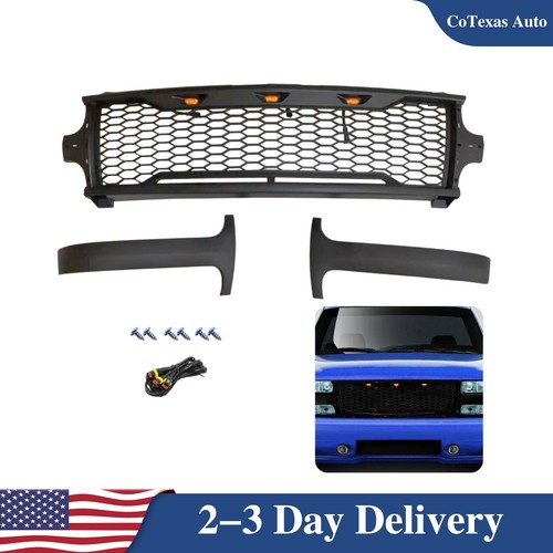 New Suburban Matte Black Grille Fit For 1999-2006 Chevy Silverado 1500 ...