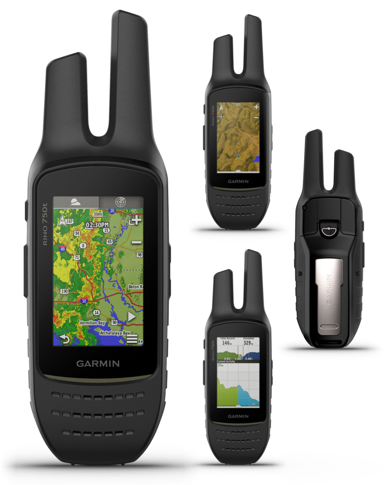 Garmin Rino 750t Two-Way Radio Navigator with Topo Mapping | eBay