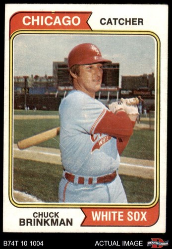 1974 Topps #641 Chuck Brinkman White Sox 5 - EX | eBay