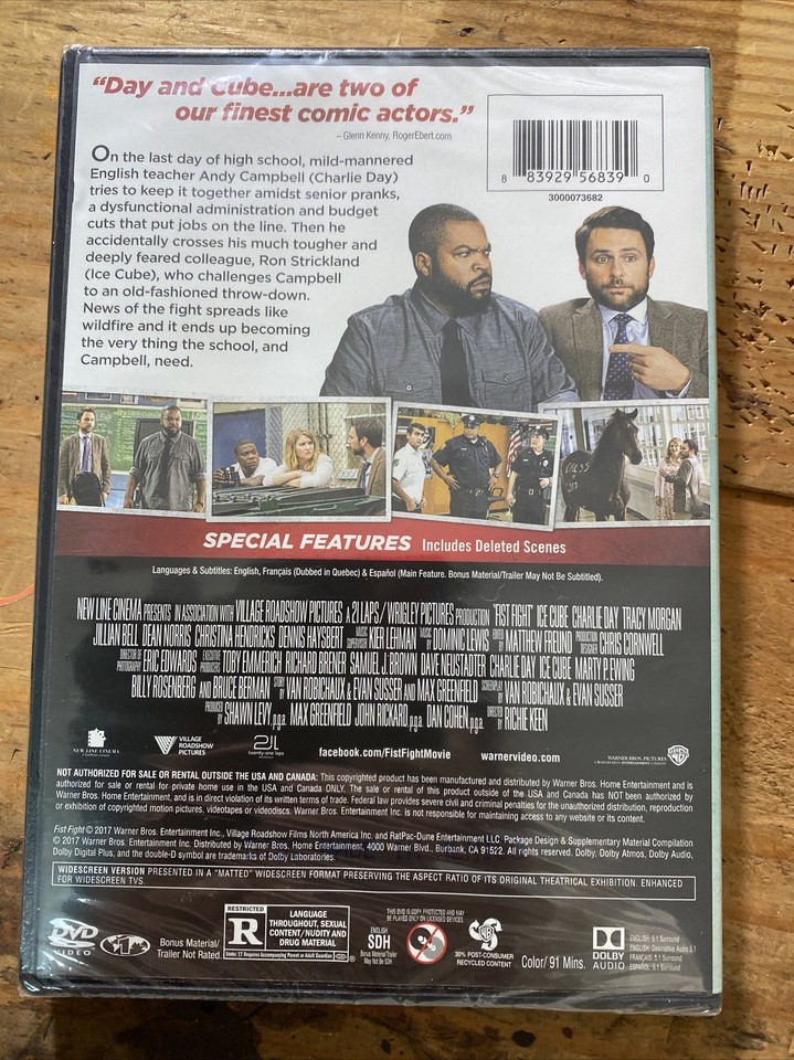 Fist Fight (DVD, 2017) 883929568390| eBay