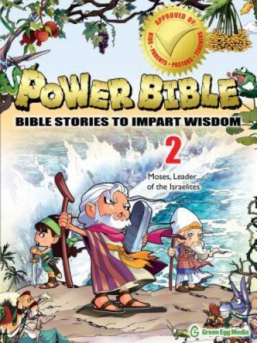 Power Bible: Bible Stories To Impart Wisdom 2-Moses, Leader Of The Isr ...