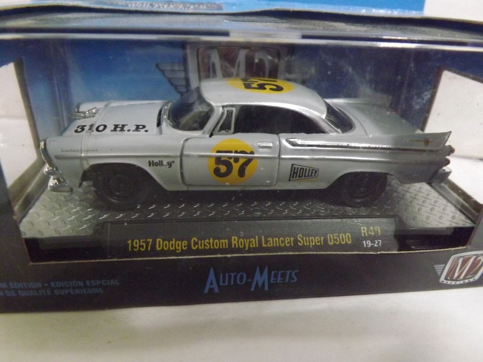 2019 M2 Machines Auto-Meets 1957 Dodge Custom Royal Lancer D500 1/64 ...