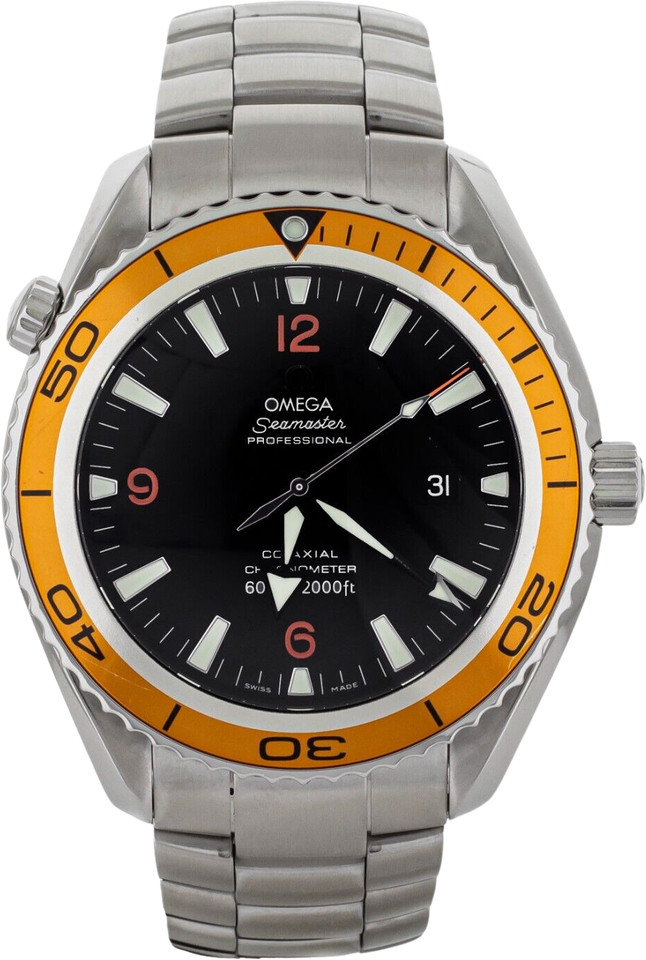 OMEGA Seamaster Planet Ocean - 42 mm, Stainless Steel for sale | eBay