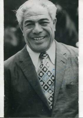 SAMOA Malietoa Tanumafili II autograph, signed vintage photograph | eBay