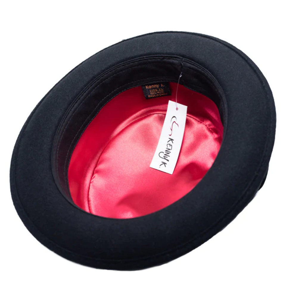 Kenny K - "Heisenberg" Black Wool Felt Pork Pie Hat | eBay