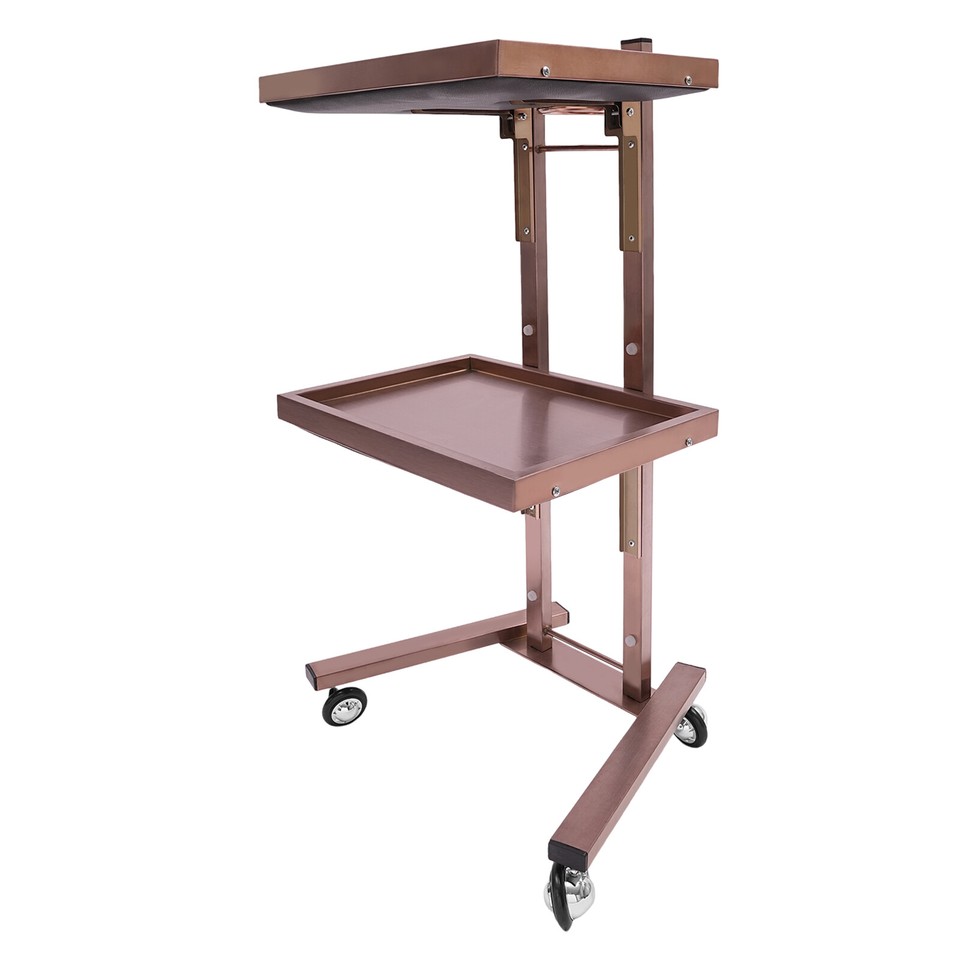 Salon Folding Rolling Tray Station Beauty Trolley Storage Cart For ...