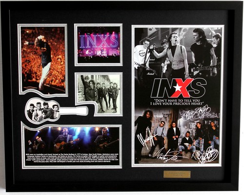 New INXS Signed Limited Edition Memorabilia Framed Comes with COL | eBay