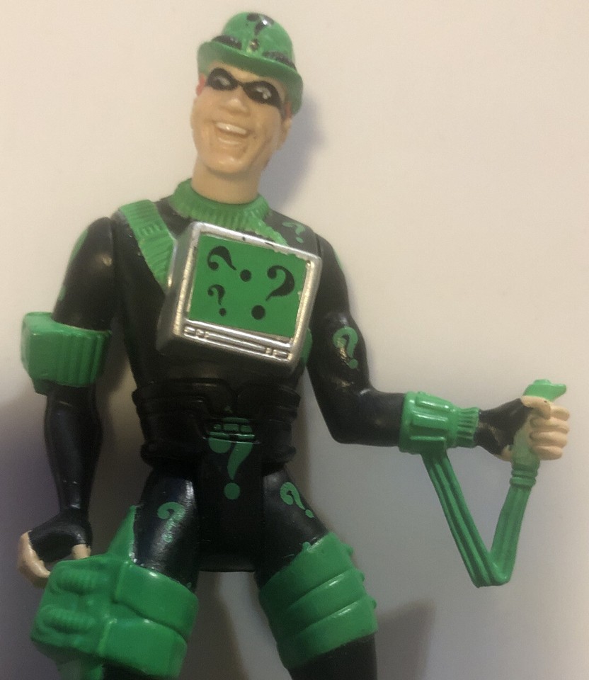 DC Comics RIDDLER - Batman Forever Movie Series 1995 Kenner Action ...