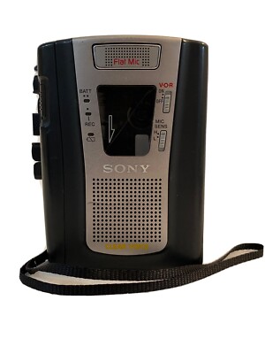 Sony TCM-459V CASSETTE - CORDER Flat Mic Voice Recorder GC WORKS! | eBay