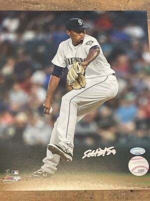 Edwin Diaz Seattle Mariners Autographed Signed 8x10 Photo | eBay