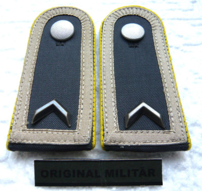 Schulterklappen HEMD Heer Feldwebel Dienstgrad Rang Abzeichen Fernmelde ...