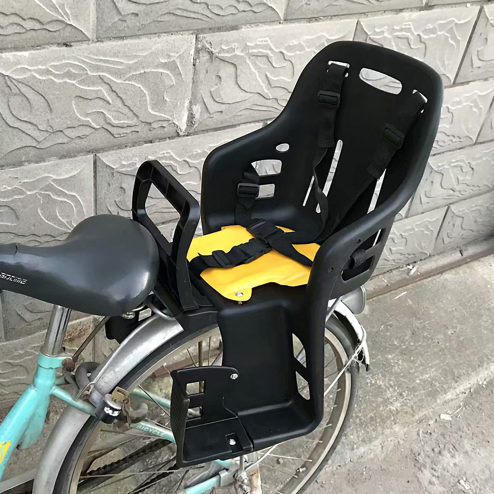 Rear Child Bike Bicycle Baby Safety Carrier With Handrail For Child(L ...