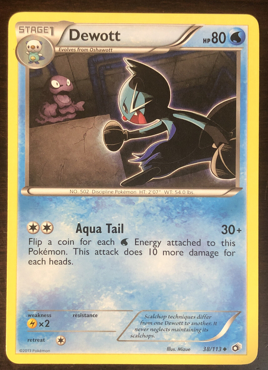 Pokemon Dewott Brilhante