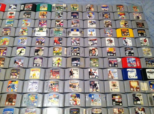 Complete Nintendo 64 N64 Game Collection All 296 North American Games ...
