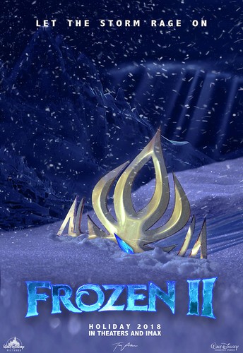 FROZEN LET THE STORM RAGE ON POSTER WALT DISNEY ELSA ANNA OLAF KRISTOFF ...