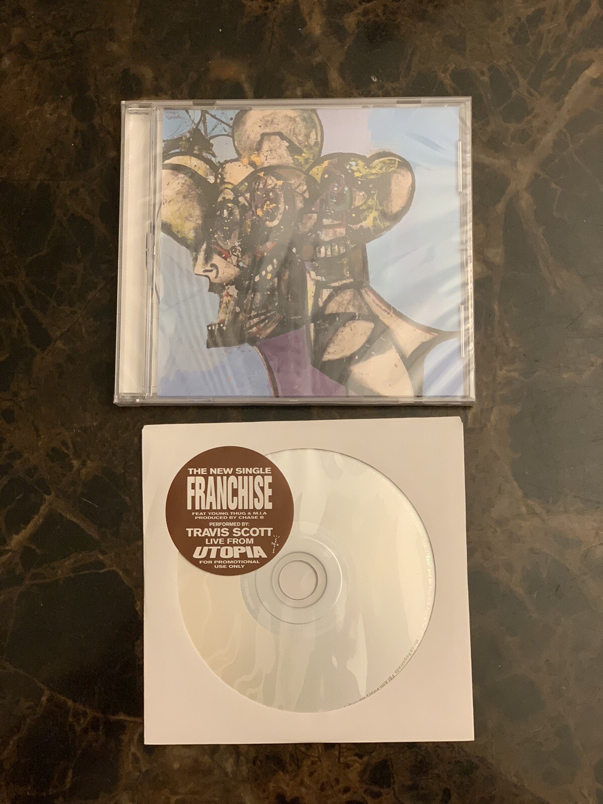 Travis Scott Franchise Deluxe CD & Promo CD | eBay