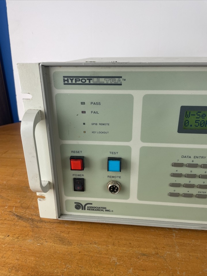 Vintage Hypot Ultra 6550DT Dielectric Analyzer Rare Read Descrption | eBay