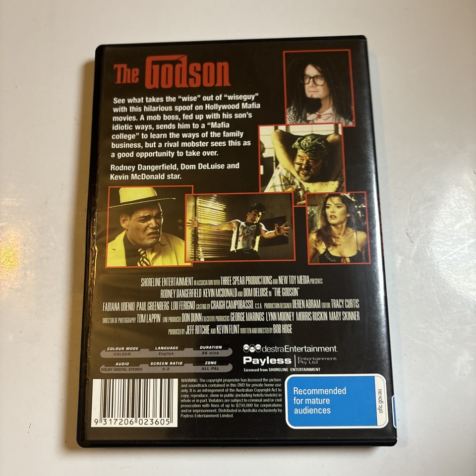 The Godson (DVD, 1998) Rodney Dangerfield, Dom DeLuise NEW All Regions ...