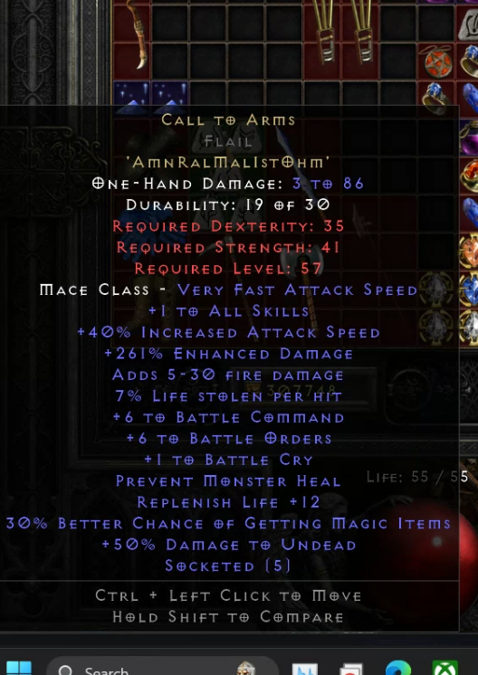 D2R Diablo CTA 6 bo Battle Orders Call To Arms D2R - Non Ladder ...