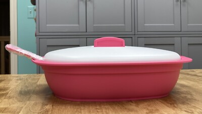 Tupperware Essentials Legacy Rice Server 1.7L with Spoon Pink-NEW ...