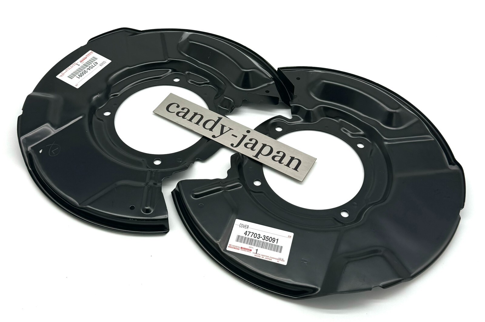 Toyota Genuine Front Disc Brake Dust Cover LH RH Set Shields 4Runner ...