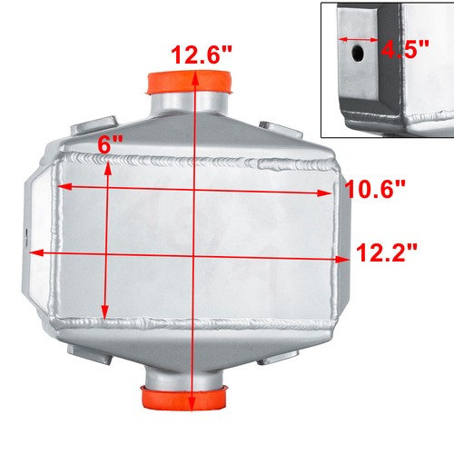 Universal Liquid/Water to Air Intercooler 3 inch Air Inlet Outlet -HOT ...