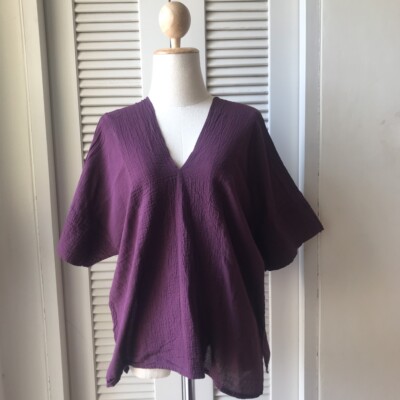 Women's Thai Hill Tribe Style Salu bleached Blouse Soft fabric Top ...