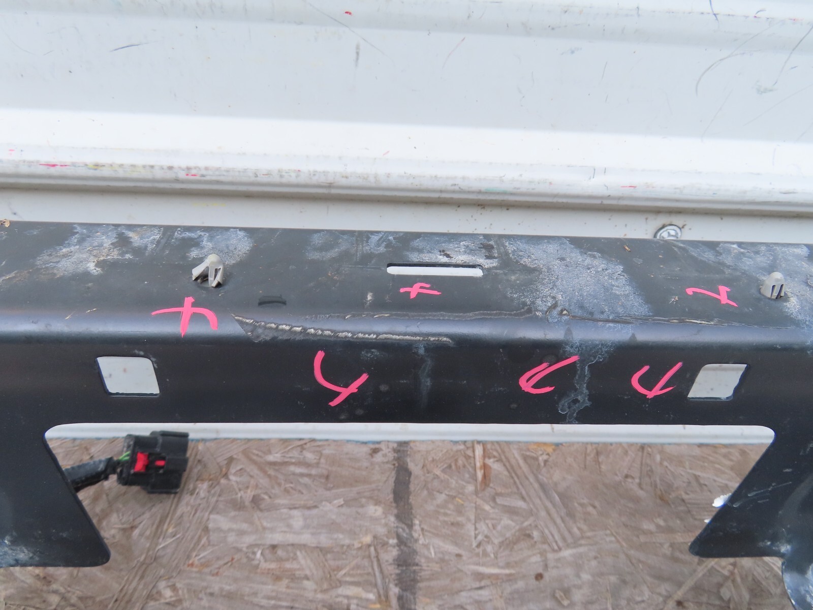 2016-2019 Chevrolet Silverado GMC Sierra 1500 Rear Metal Bumper OEM ...