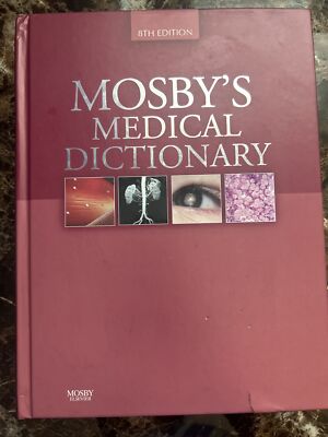Mosby’s Medical Dictionary, 8th Edition, RED HARDCOVER | eBay