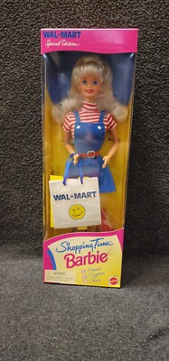 1997 Walmart Shopping Time Barbie Doll by Mattel #18230 | eBay