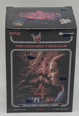 Factory Sealed Blaster Box 2023 Topps Zerocool Stranger Things Season 4 ...