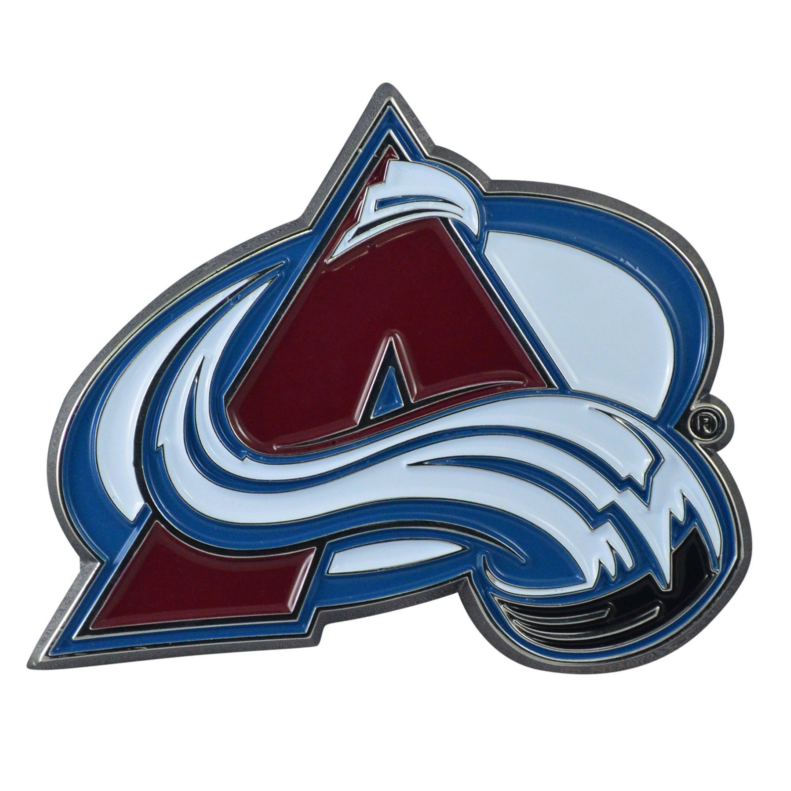 Logo Brands Colorado Avalanche Embossed Color Auto Emblem | eBay