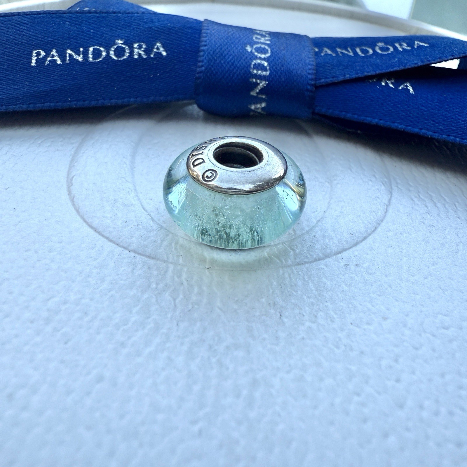 Genuine Pandora Disney Cinderellas Signature Blue Mur… - Gem