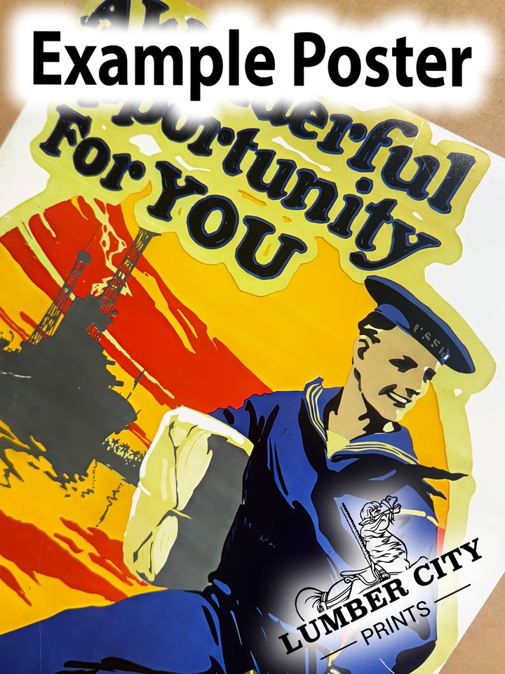 4 Minute Men WWI Propaganda 1917 Poster Washington D.C. Wall Art Print ...