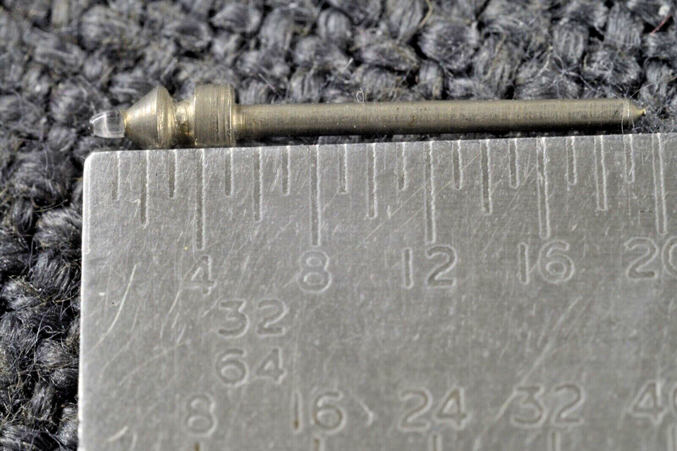 Ball sapphire gramophone needle PLAYS PATHE vertical hill & dale THIN ...