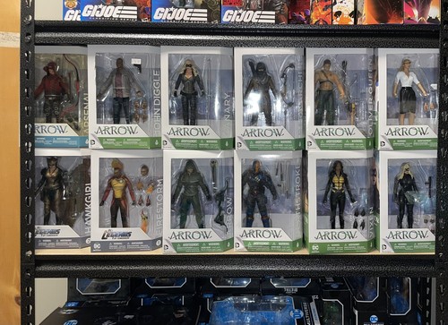 DC Collectibles CW Arrow 12 Figures Lot Deathstroke Black Canary ...