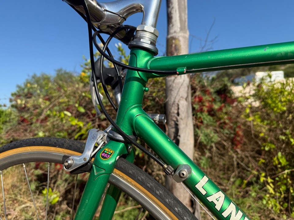 LANDSHARK 54 CM ROADSHARK by JOHN SLAWTA STEEL, LUGGED REYNOLDS 653 ...