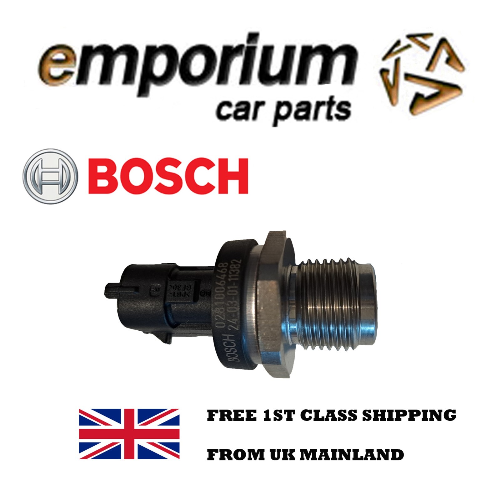 Bosch 0281006468 Pressure Sensor for sale online | eBay