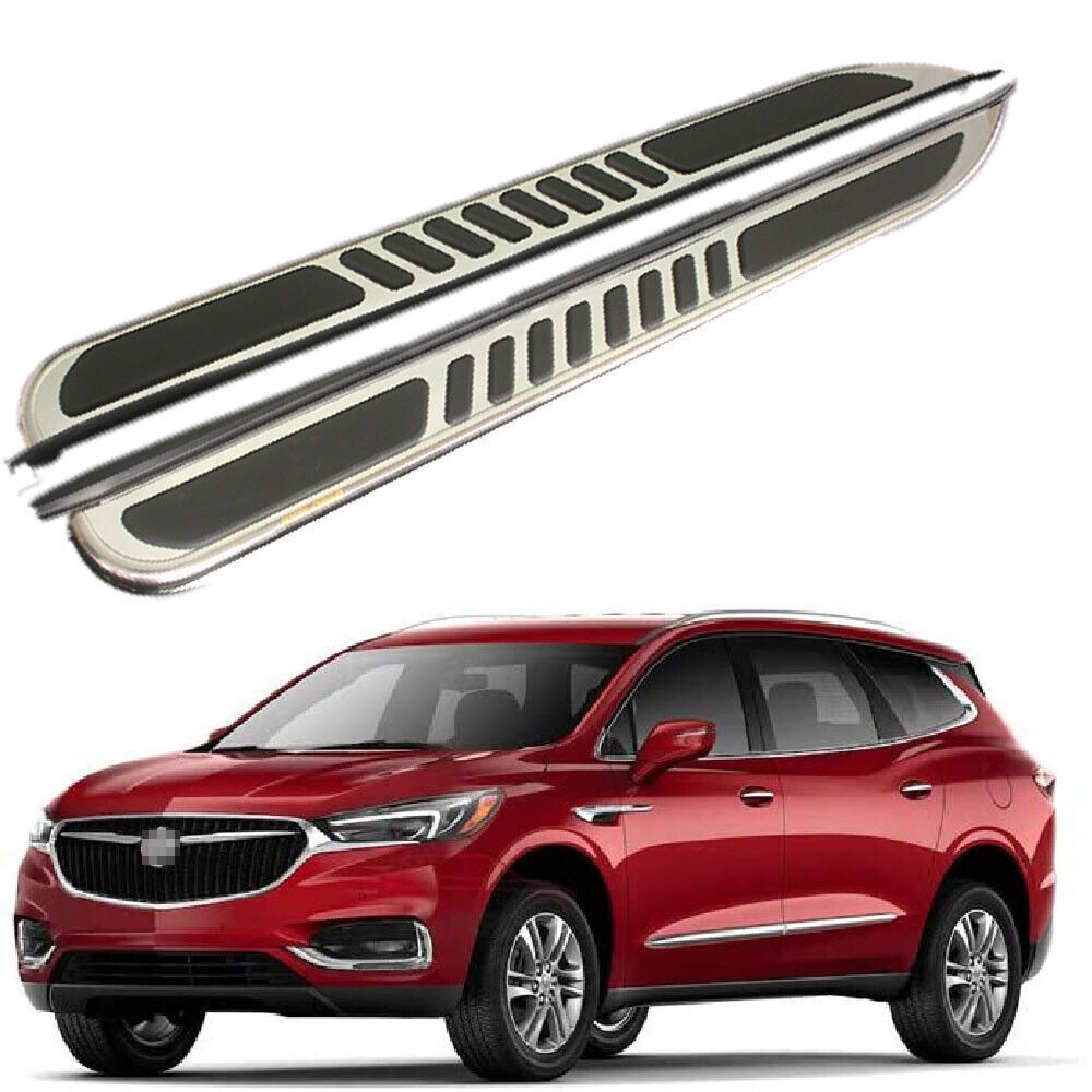 2 Pcs Fits for Buick Enclave 2018-2022 Door Nerf Bar Side Step Running ...